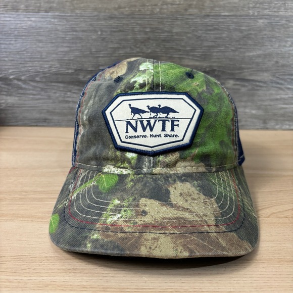NWTF | Accessories | National Wild Turkey Federation Hat Cap Strap Back ...